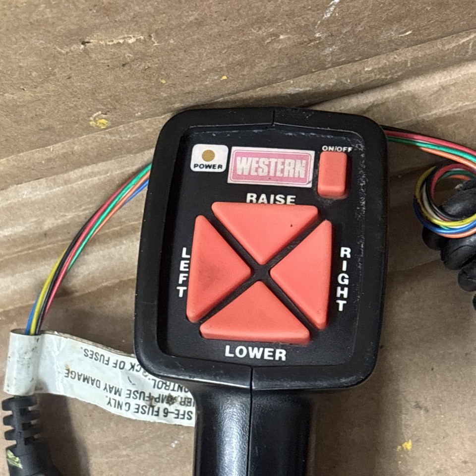 Western Snow Plow 6-pin Handheld Controller Blade Controller 80168 | eBay