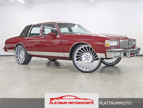 1984 Chevrolet Caprice Custom Built LS Motor Sounds 26in Forgiato's ...