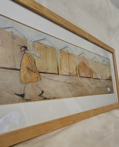 Sam Toft …. Mr Mustard walking the dog……. IKEA framed print | eBay