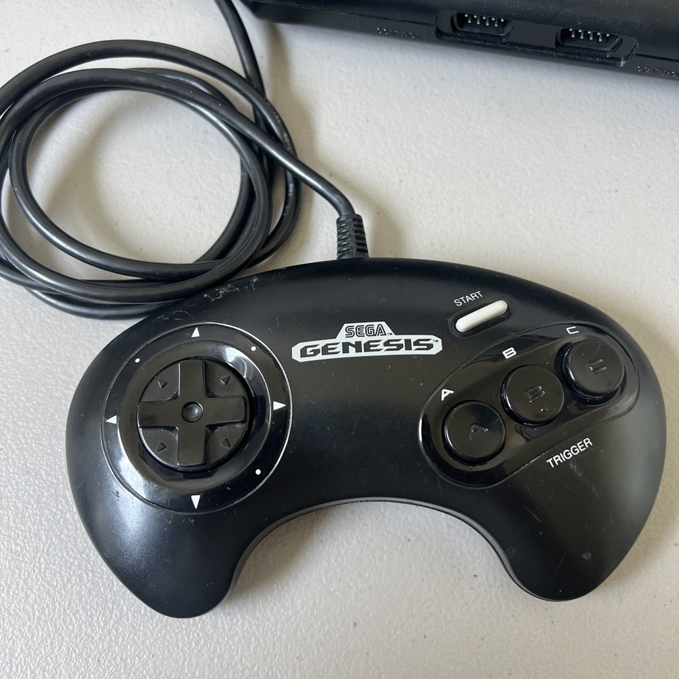 SEGA Genesis 2 Console Bundle Pack With Cables And Game - Tested And ...