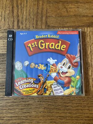 Reader Rabbit 1st Grade PC CD Rom | eBay