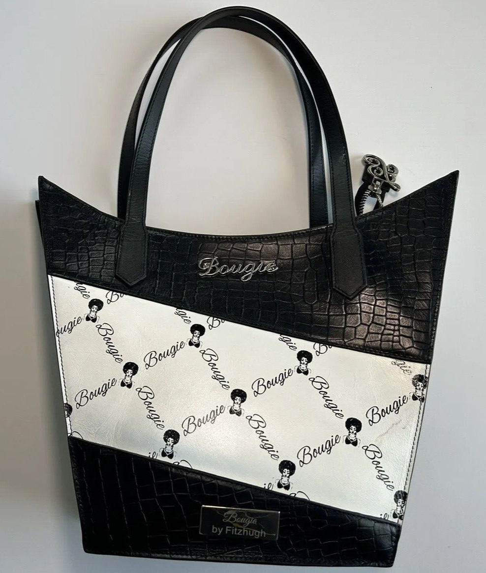 Bougie by Fitzhugh Brand Purse Handbag crocodile embossed genuine ...