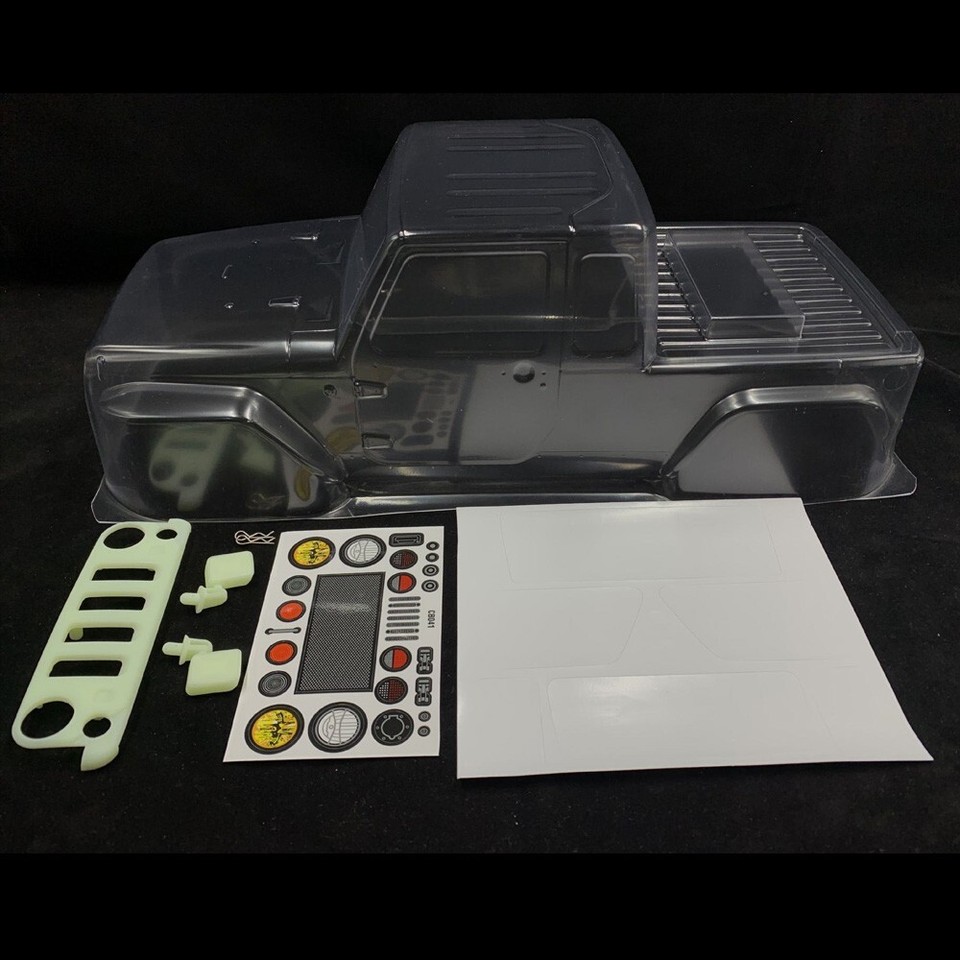 1:10 RC Clear Lexan Body Shell for JP1 313mm Rock Crawler fit Axial ...