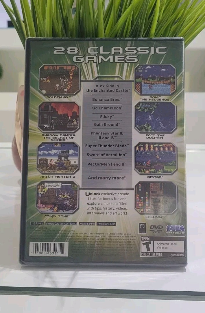 Sega Genesis Collection (Sony PlayStation 2, 2006) for sale online | eBay