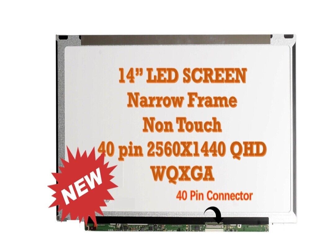 TL140BDXP01-00 TL140BDXP01 00 Panel Matrix 2560*1440 EDP 40 Pins LCD ...