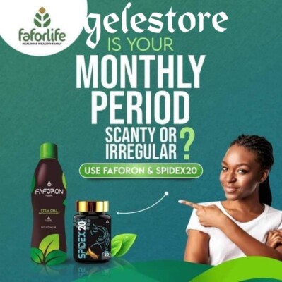 FAFOR LIFE Combo: SPIDEX 20 FOR WOMEN & Faforon Drink 500ml X 1 💯 ...