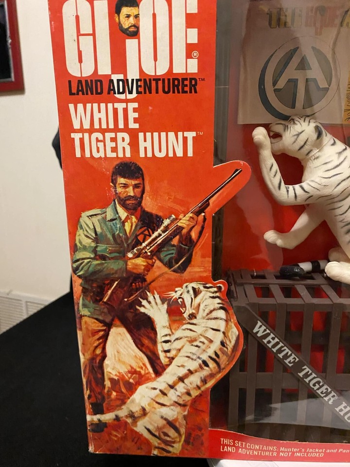 GI JOE "WHITE TIGER HUNT" WITH ORIGINAL BOX VINTAGE ORIGINAL 1973 | eBay