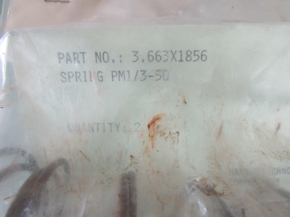 Hansen Technologies 3-663X1856 Spring PM1/3-50 | eBay