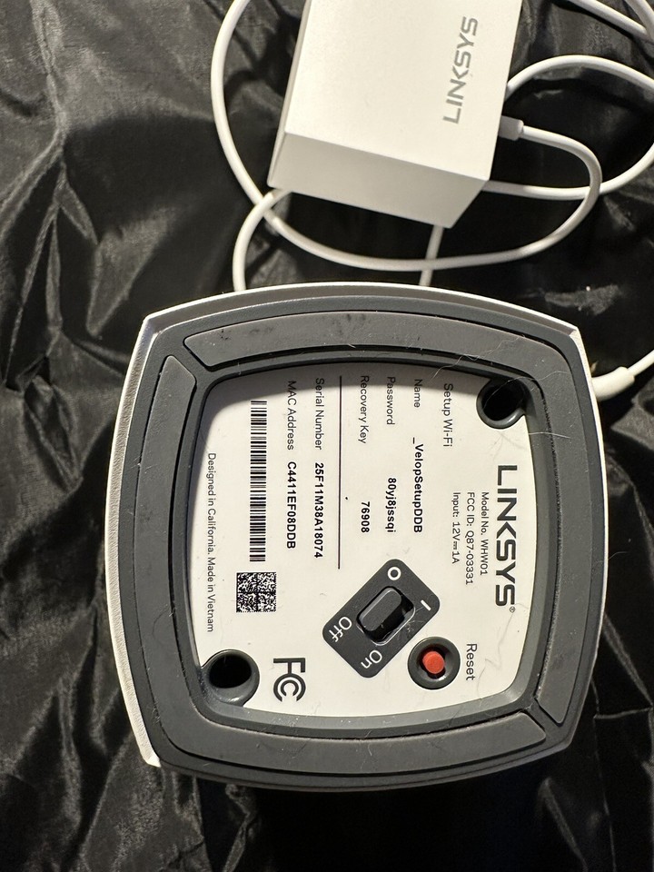 Linksys Velop WHW01 Mesh Wifi System Dual-Band AC1300 | eBay