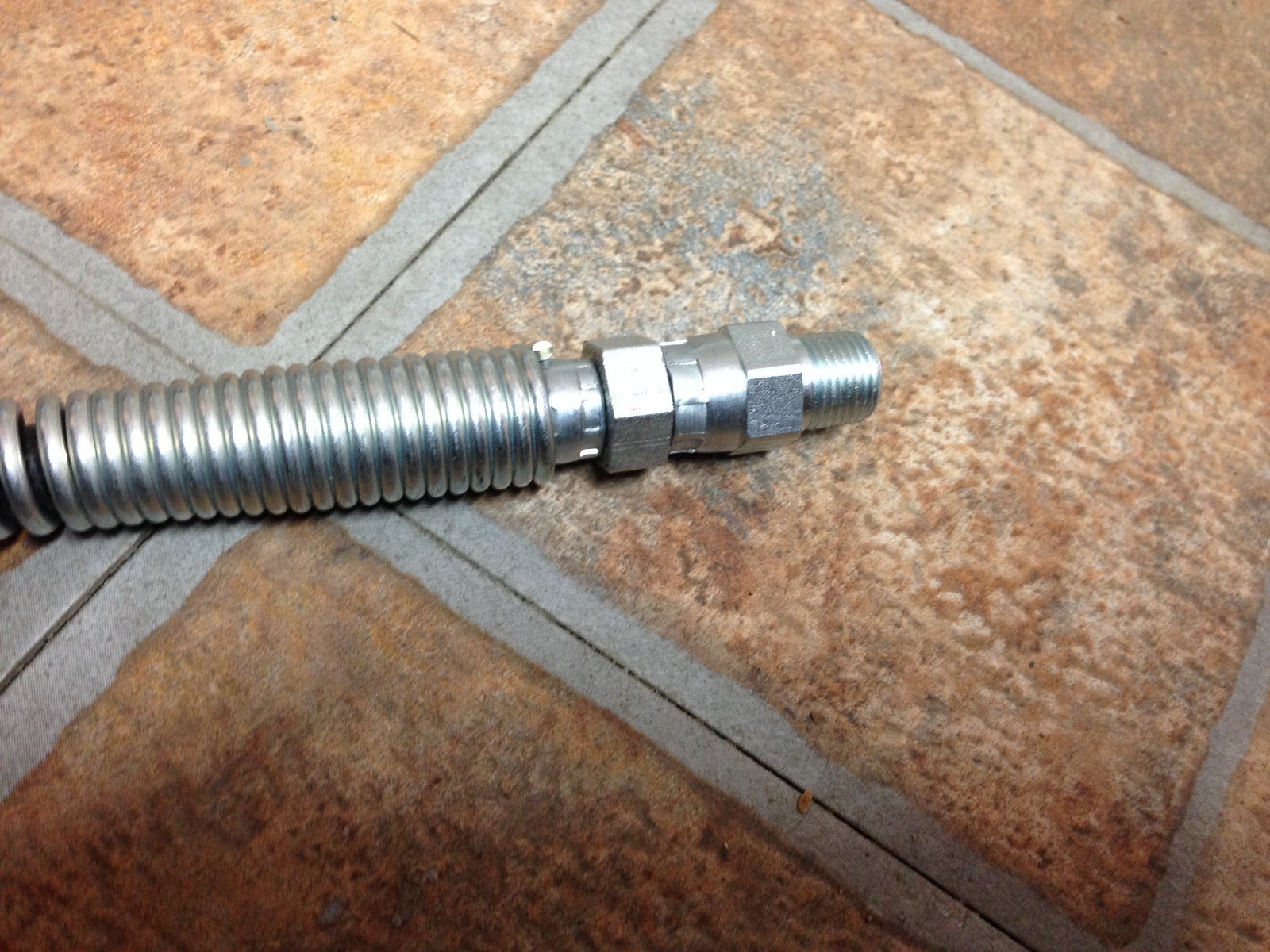 Parker Remote Mount Lube Hose / High Pressure - 23¾" Long Parker # 346 ...