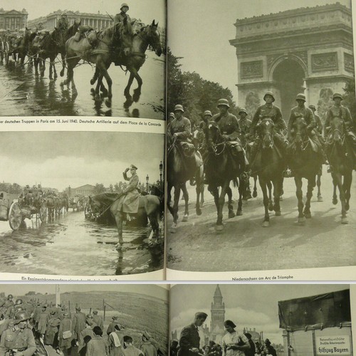 Photo Book France WW2 German-French Campaign w/195 b&w pictures West ...