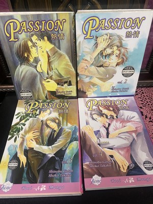 Yaoi Manga Passion Series By Shinobu Gotoh & Shoko Takaku Vol 1 to 4 English | eBay