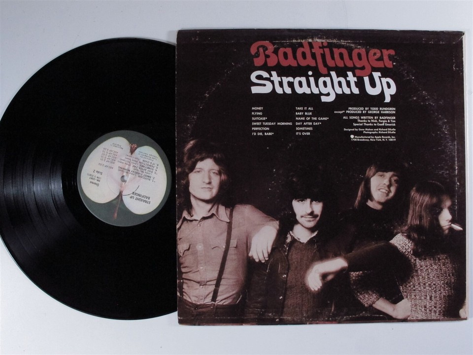 BADFINGER Straight Up APPLE LP VG+ l | eBay