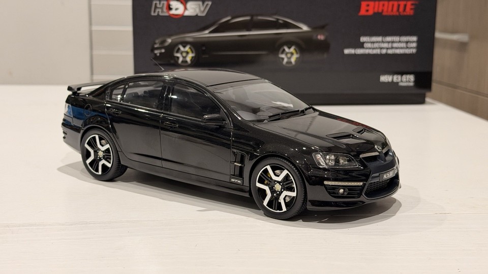 1:18 Biante Holden HSV VE E3 GTS Commodore in Phantom Black | eBay ...