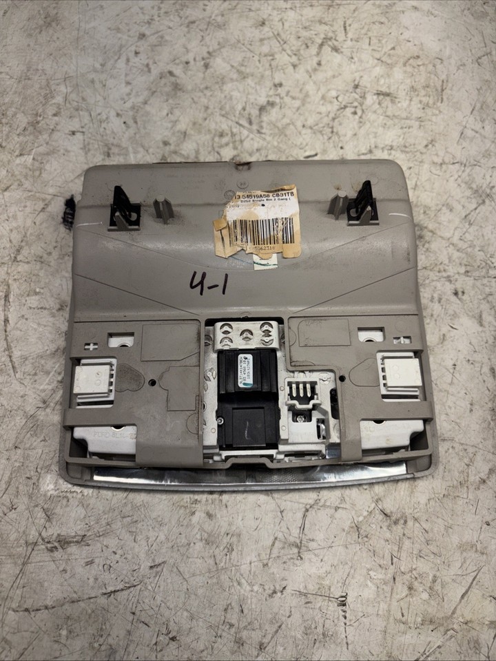 07-14 OEM Ford Edge Flex Taurus Overhead Console Dome Light Map Sunroof ...