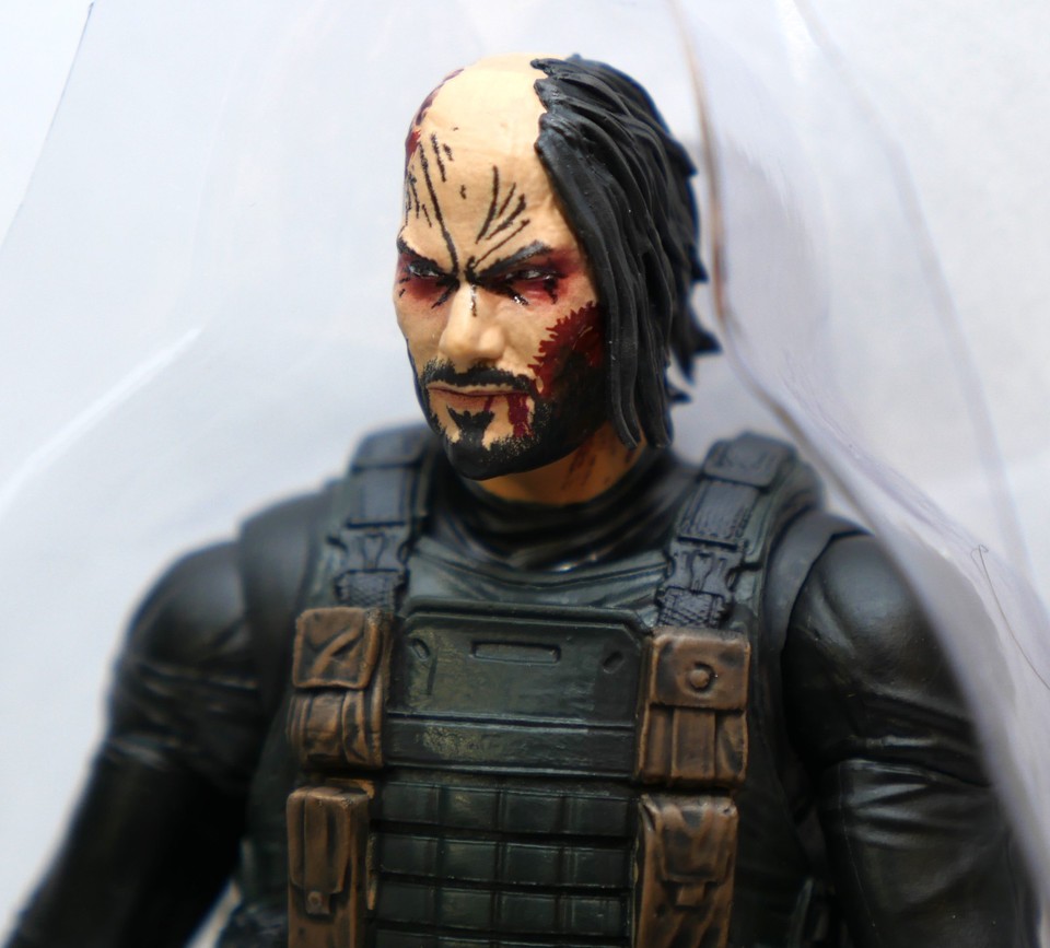 BRZRKR B McFarlane Toys KEANU REEVES Loose Set Berserker Comic Figure ...