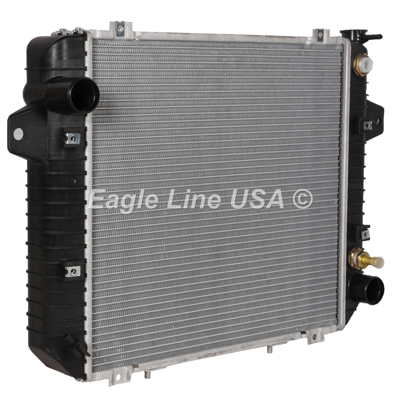 Radiator Fit 12+ Doosan Daewoo Forklift G20P-5 GM 3.0L LP 17 1/4" x 18 ...