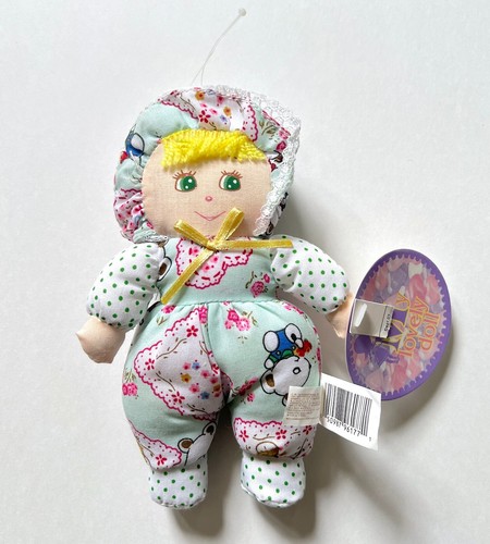 Vintage Cuddle Wit MY LOVELY DOLL Yellow Yarn Hair Polka Dot Mouse ...