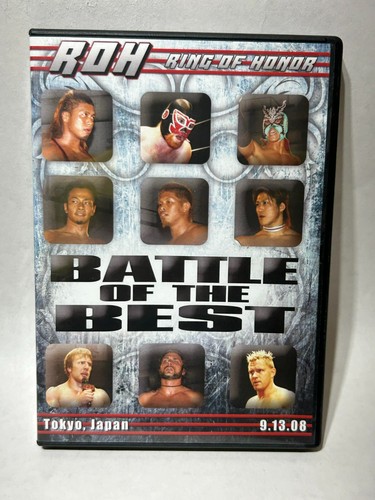 ROH Battle of the Best Ring of Honor DVD 2008 WWE AEW NXT PWG TNA ECW ...