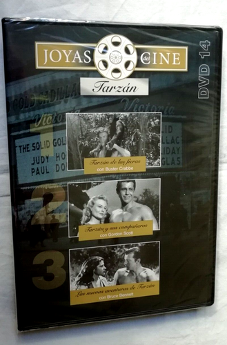 Jewels of The Cinema DVD 14 Tarzan Las Wild Beasts Y Sus Mates Buster ...
