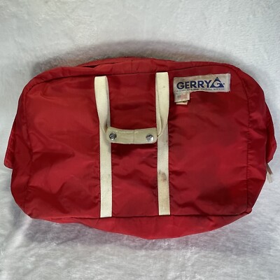 VTG Gerry An Outdoor Sports co. 47+ Liters Large Red Duffle bag Denver ...