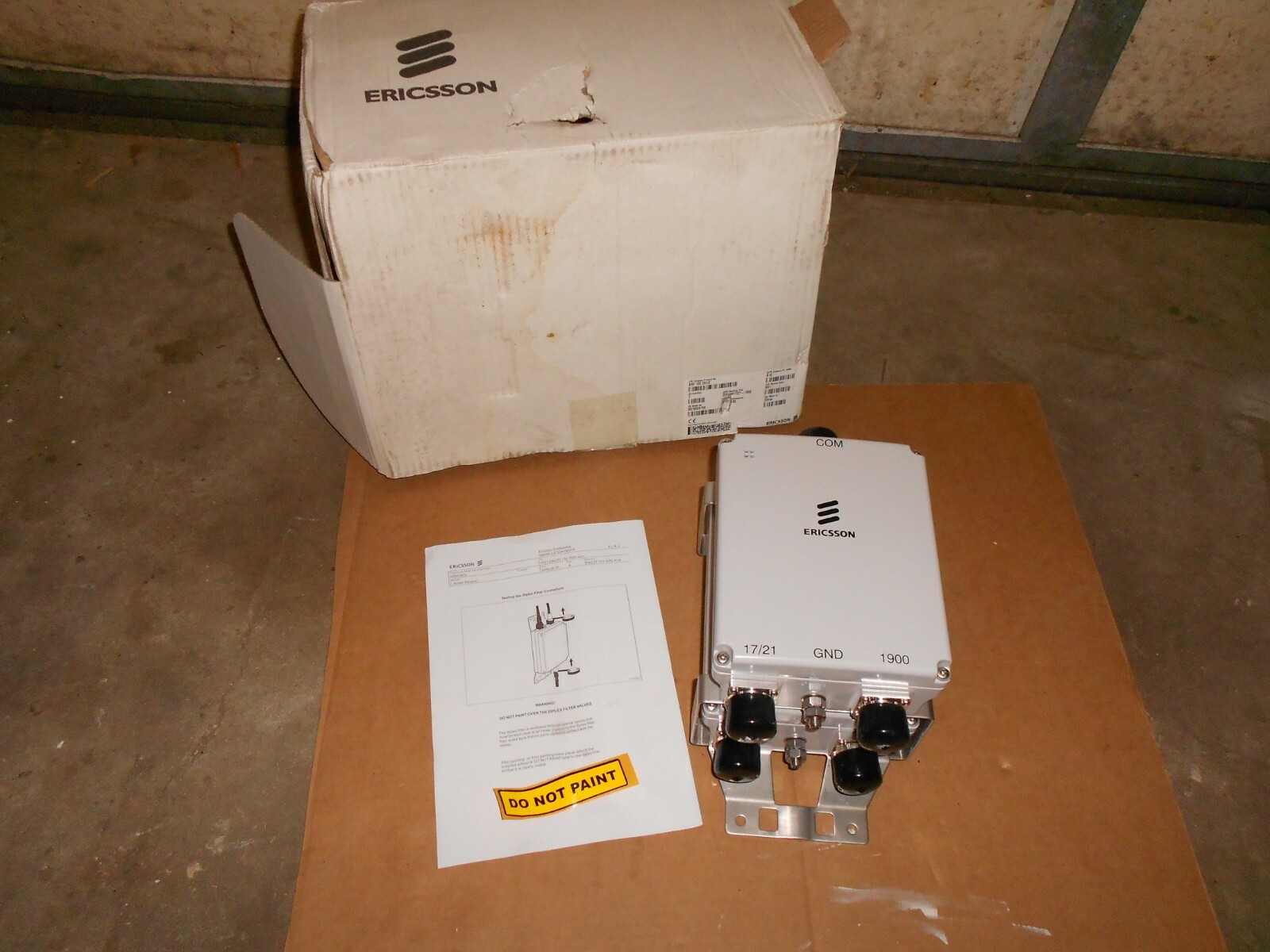 Ericsson KRF 102 267/2 Diplex Filter 1900 MHz Diplexer ,Type 3, for ...