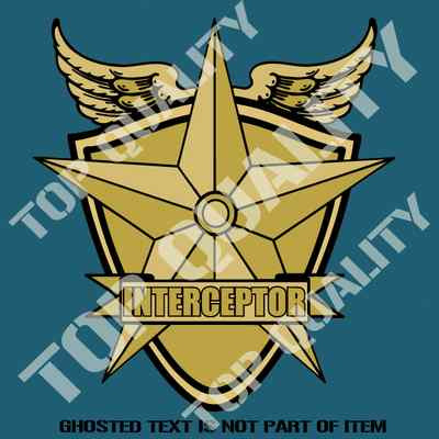 MAD MAX MFP INTERCEPTOR DECAL STICKER 100mm TALL NOVELTY DECALS ...