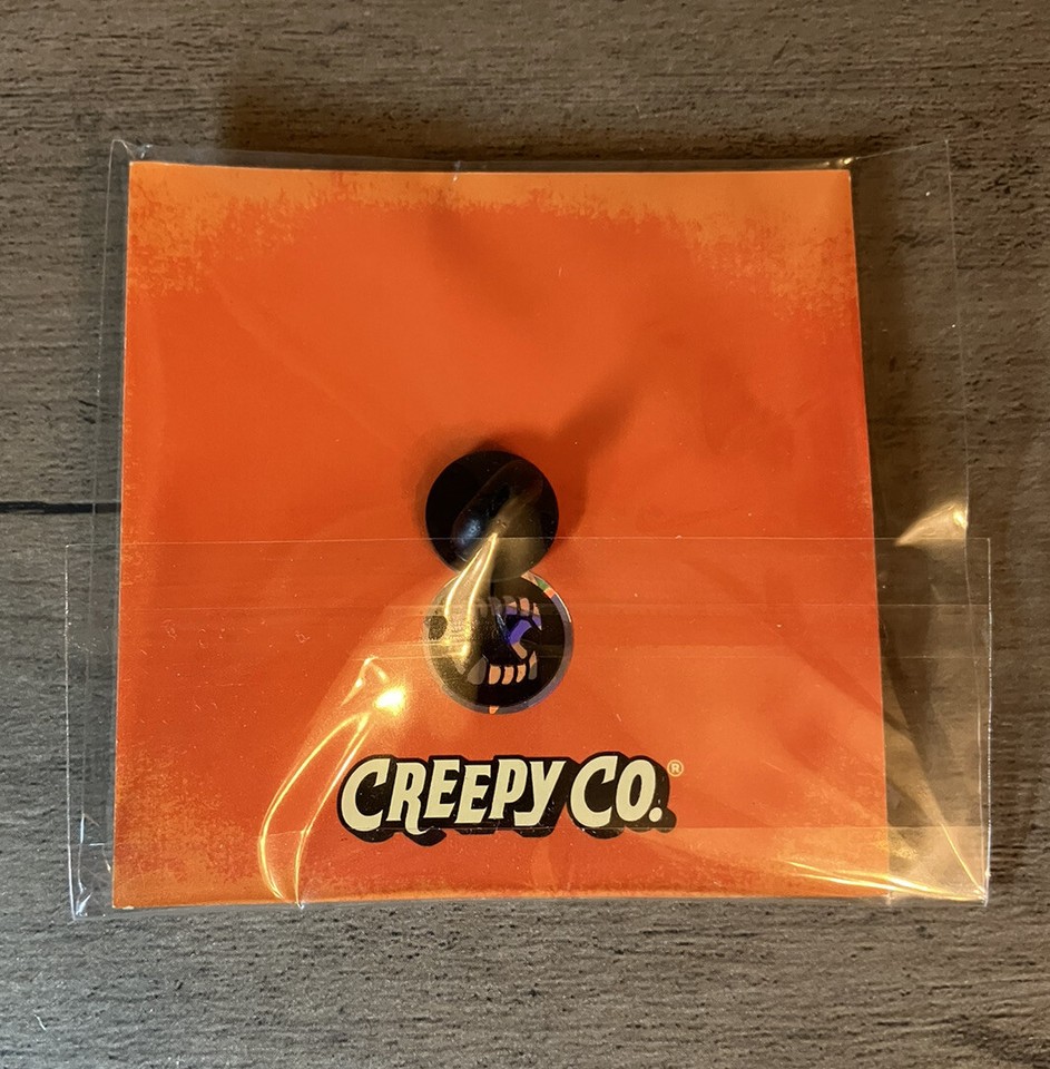 NEW Creepy Co. Glow in the Dark Candy Corn Collectible Metal Halloween ...