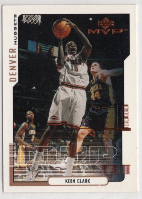 2000 Upper Deck Keon Clark Denver Nuggets MVP No 42 | eBay Australia