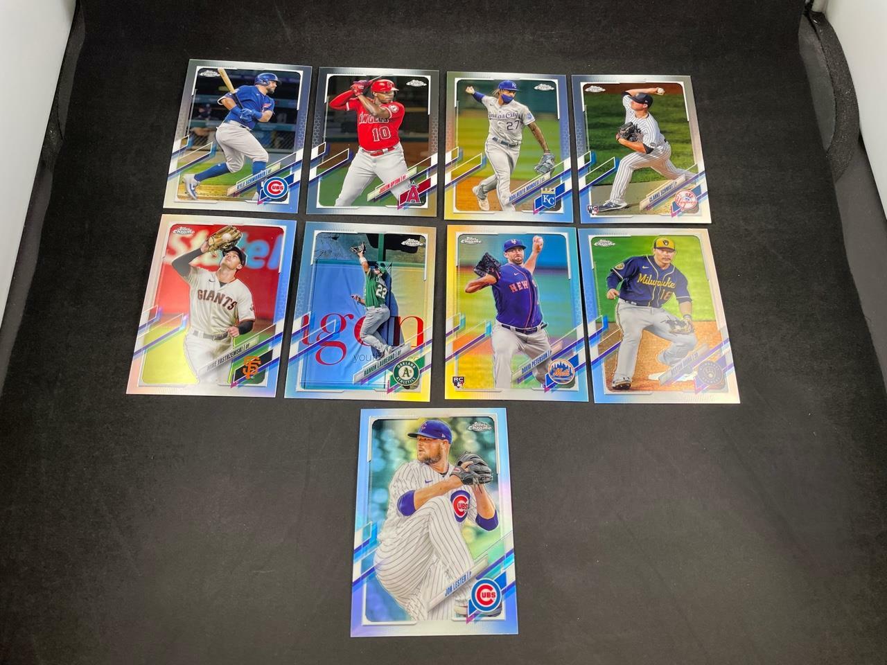 9 CARD 2021 TOPPS CHROME MLB BASEBALL REFRACTOR LOT | eBay