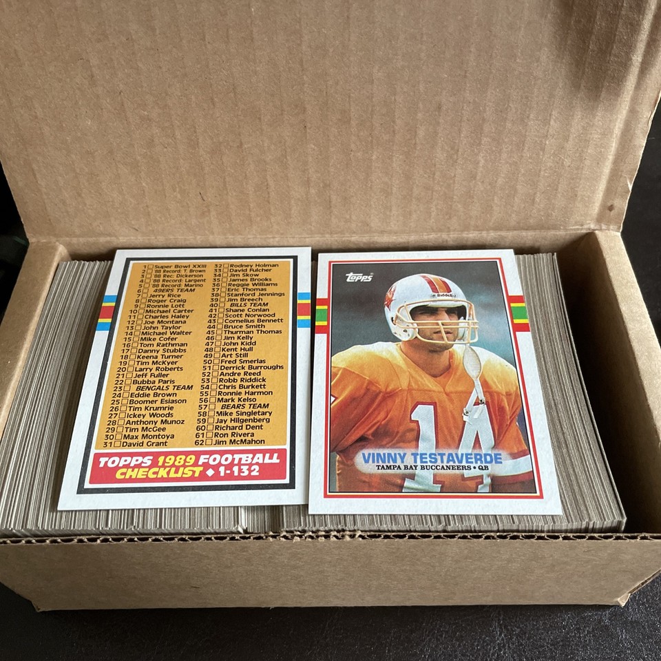 1989 Topps Football Complete Set | eBay