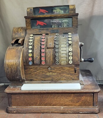 RARE! antique National Cash Register NCR cash register | eBay