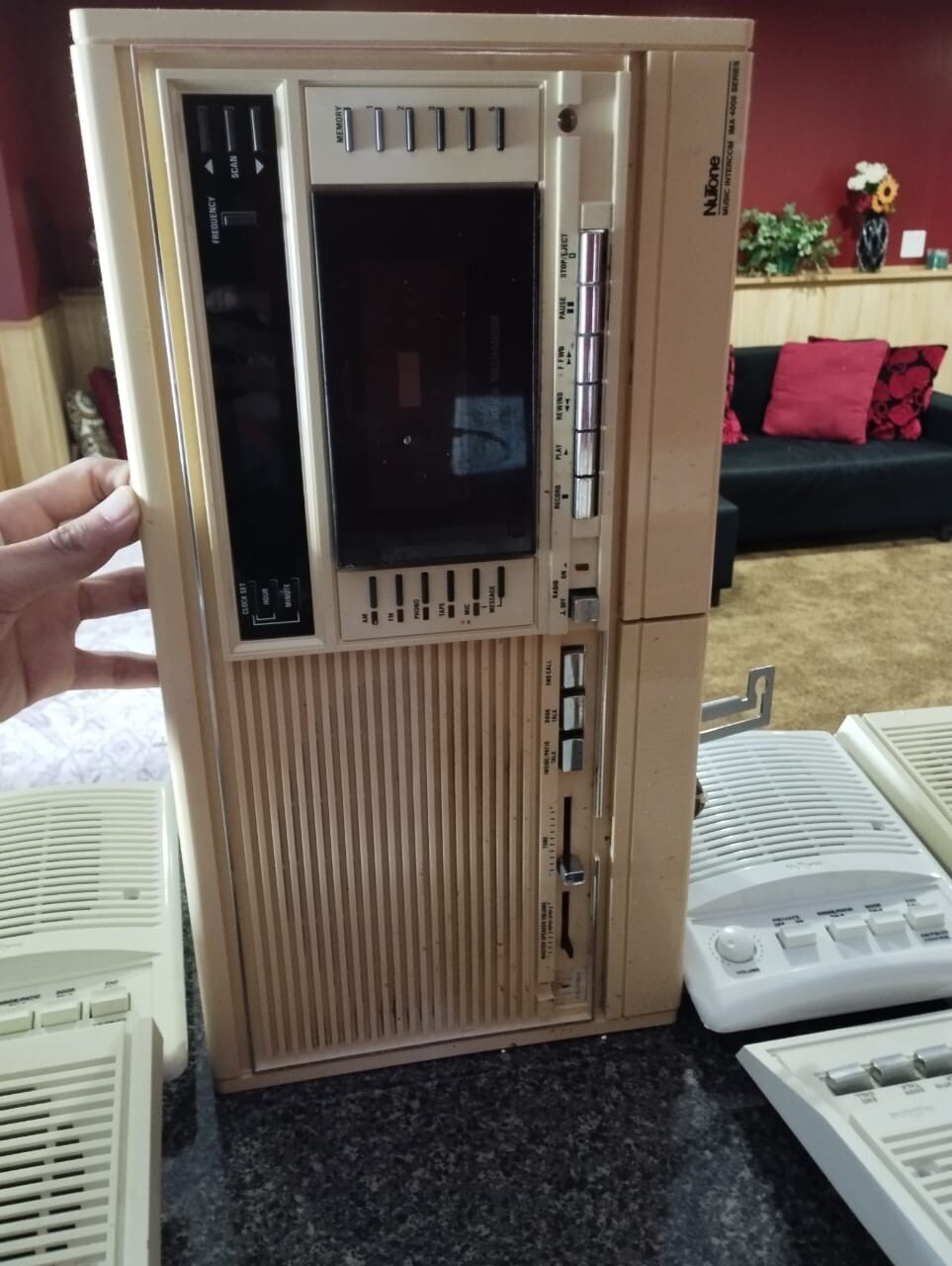 NuTone IM-4006 Intercom Master Station Full System Inside Speakersx7 | eBay