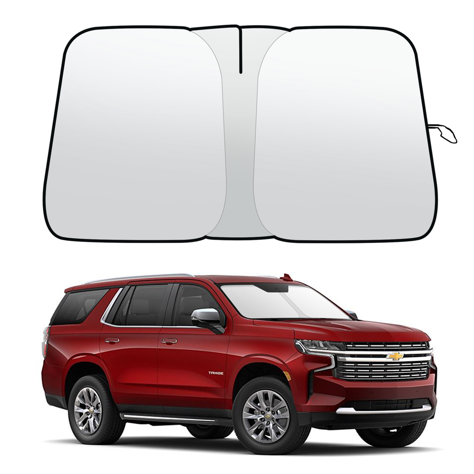 For Chevy Tahoe 2021-2024 Foldable Car Front Windshield Sun Shade UV ...