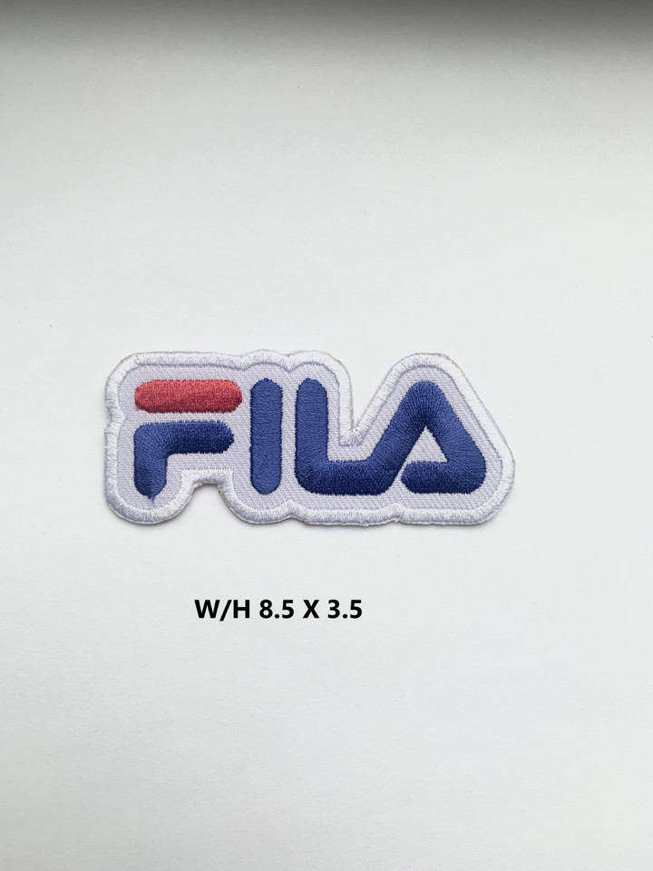 POPULAR BRAND FILA (ND) high QUALITY EMBROIDERED LOGO BADGE/PATCH sew ...