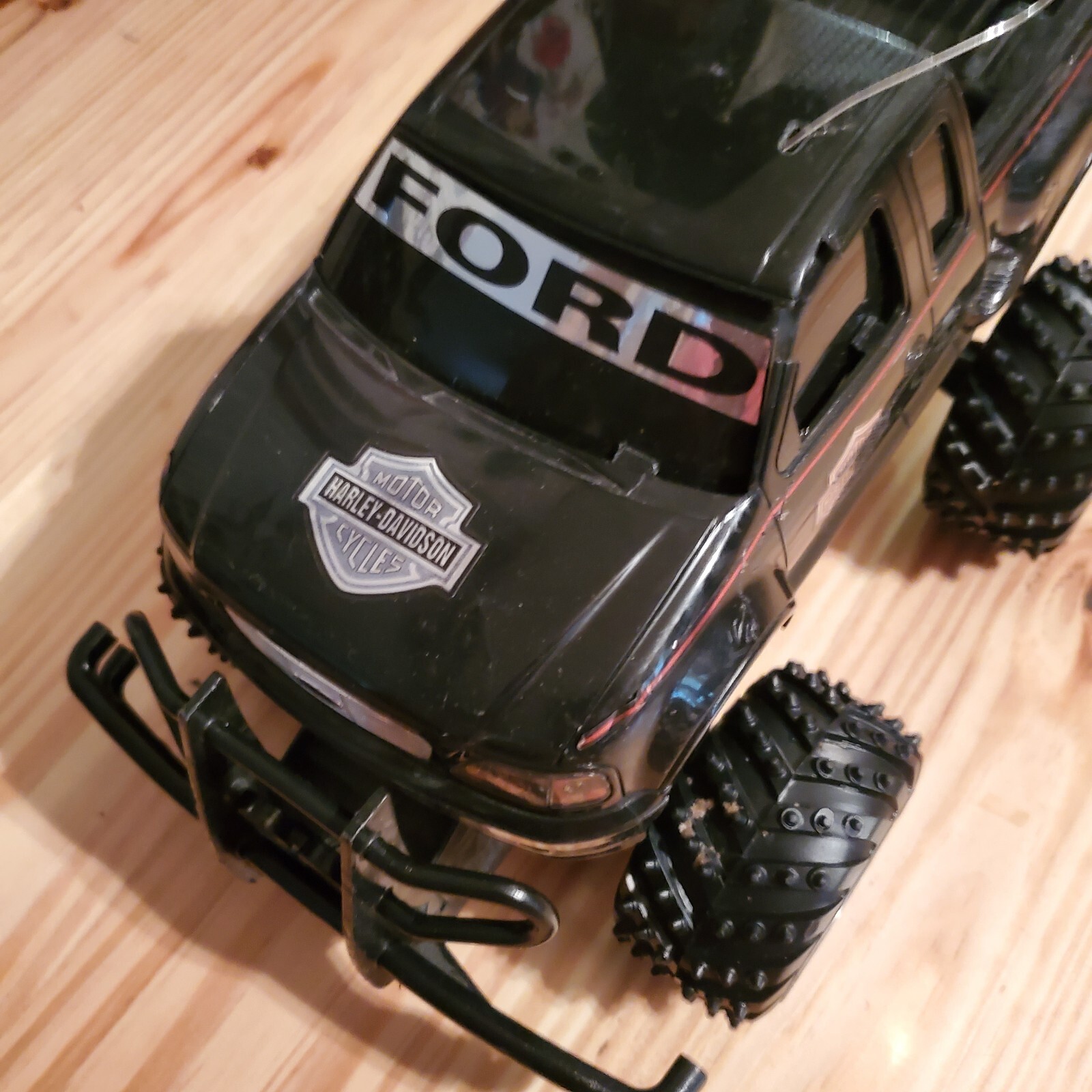 Nikko Ford F-150 R/C Harley Davidson Truck 27 MHz No Remote No Battery ...