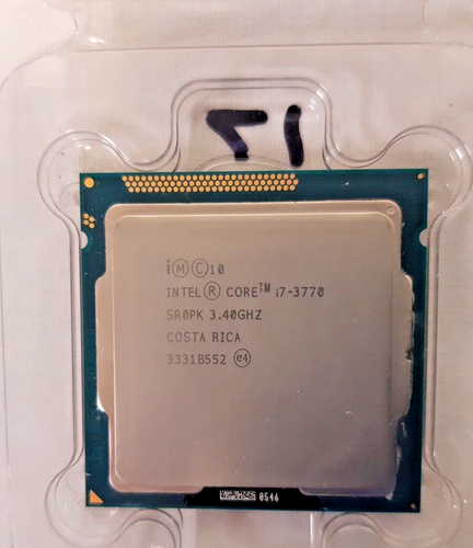Intel i7-3770, 3.4-3.9 GHz, 8MB CACHE, 4CORE, HD4000 GPU, LGA-1155 ...