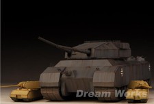 Takom 1/144 Landkreuzer P100 Ratte & Panzer VIII Maus Model Kit 3001 ...