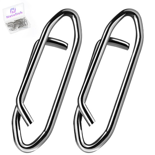 Power Fishing Clip - Topwater Speed Clips 50Pcs Stainless Steel Quick ...