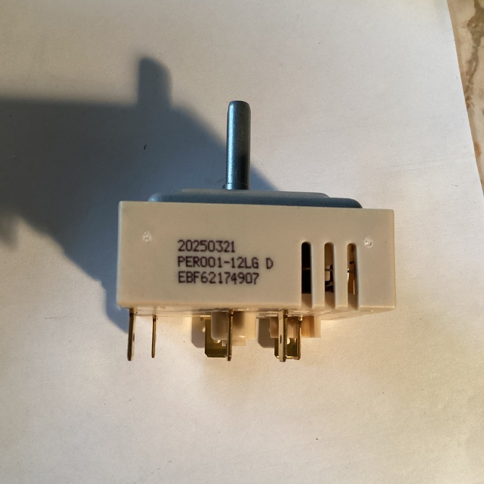New OEM LG Range Stove Dual Heating Element Burner Switch EBF62174907 ...