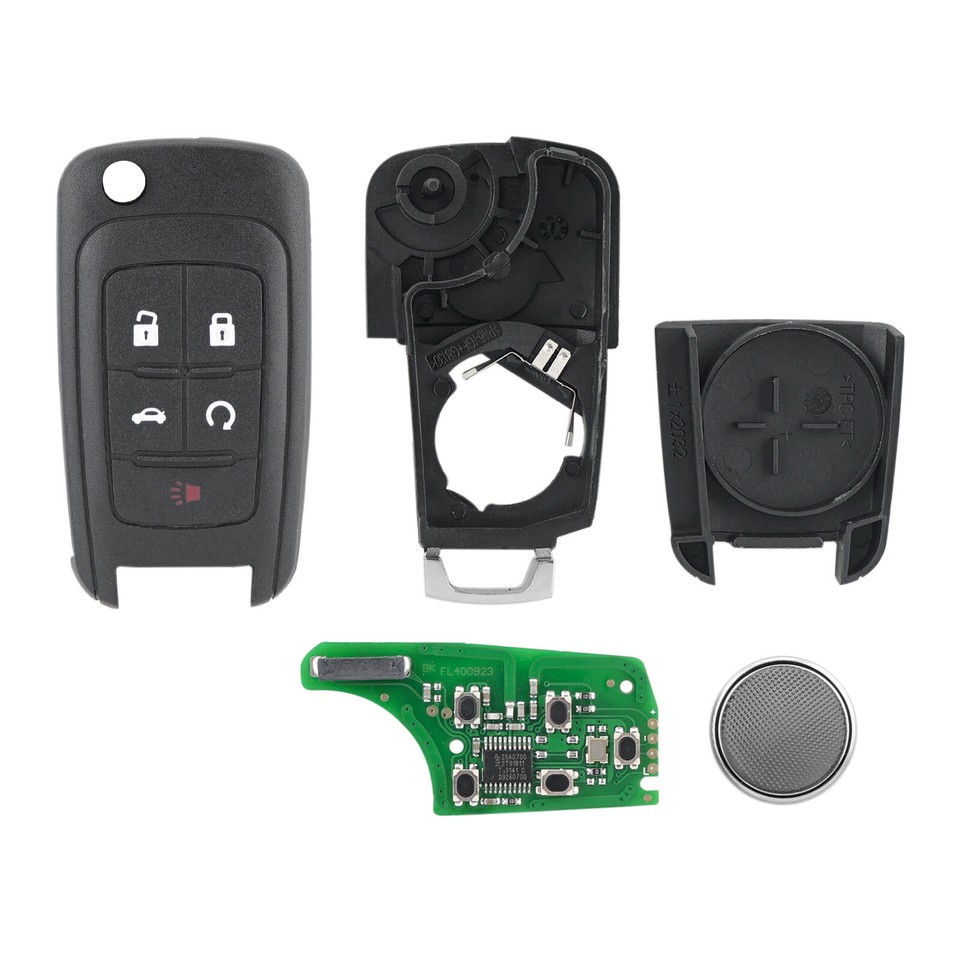 Fob for 2014 2015 2016 2017 2018 2019 Chevy Impala Flip Remote Control ...