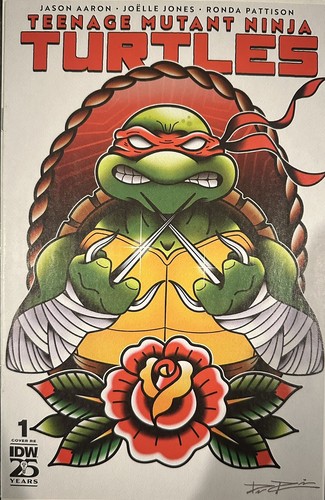 TEENAGE MUTANT NINJA TURTLES #1 SDCC DAVIS RIDER VARIANT SET | eBay