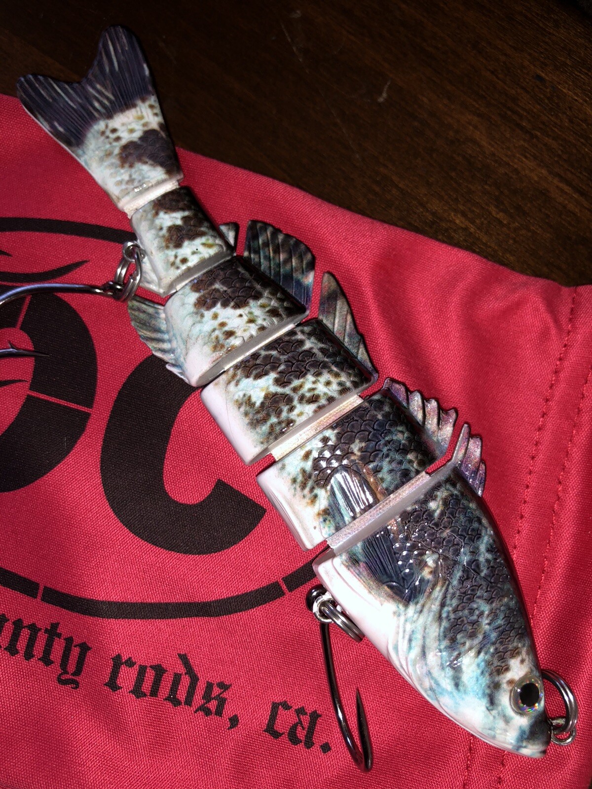 6 in. Baby Ling Cod, Cunner, Tautog Swim bait. Incredible Action. SLAY ...