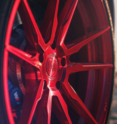20" Rohana RFX2 Gloss Red 20x9/20x10 Wheels for BMW 4 Series 440 F32 ...
