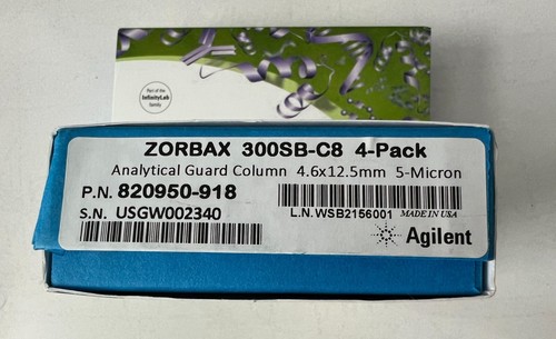 Agilent 820950-918 Zorbax 300SB-C8 Guard Column 4-pack | eBay