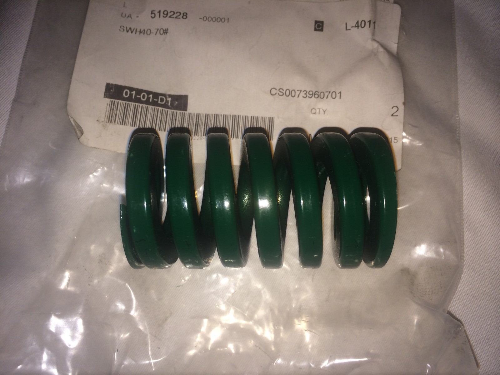 (NEW) DIE SPRING, MISUMI COIL SPRING, SWH40-70. New in Bag | eBay