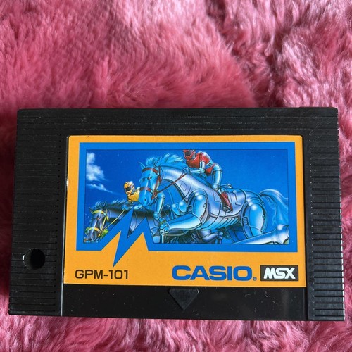 Msx Software Game Big Obstacle Horse Racing | eBay