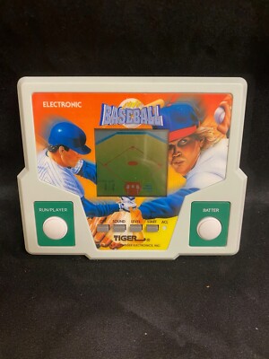 Vintage 1988 Tiger Electronic Handheld Baseball Game TESTED | eBay