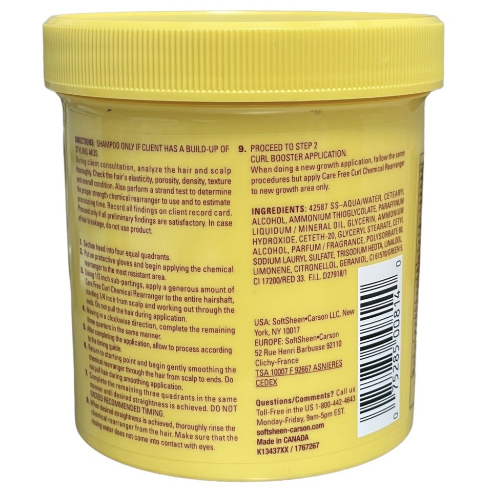 Softsheen Carson Care Free Curl Super Strength , 14.1 Oz Chemical ...