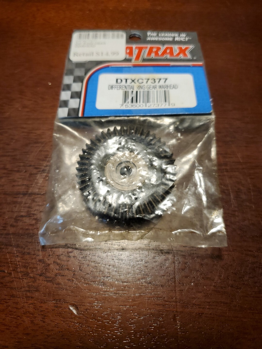 Duratrax #DTXC7377 Differential Ring Gear Warhead Vintage RC Part | eBay